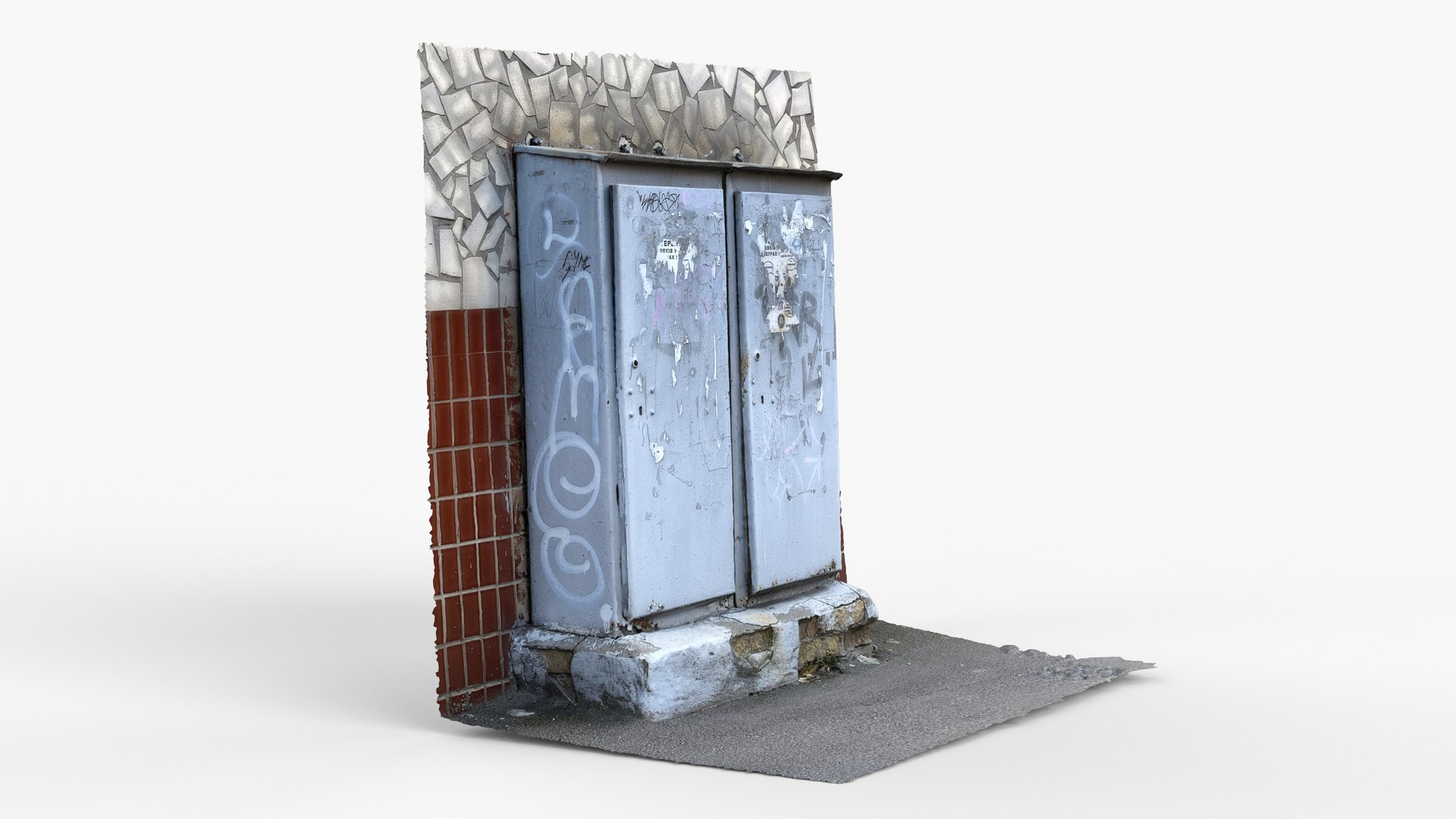 3D Photorealistic 3D Scan Of Electrical Box Electrical Cabinet Model ...