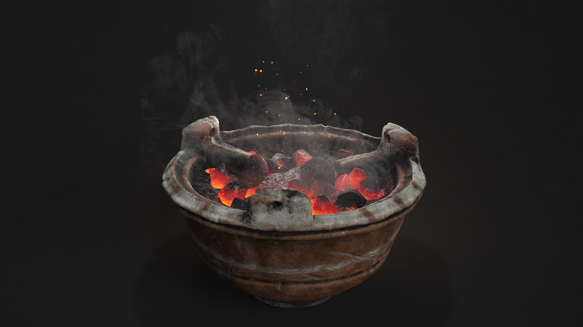 Traditional Moroccan Oven - Majmar Model - TurboSquid 1937565