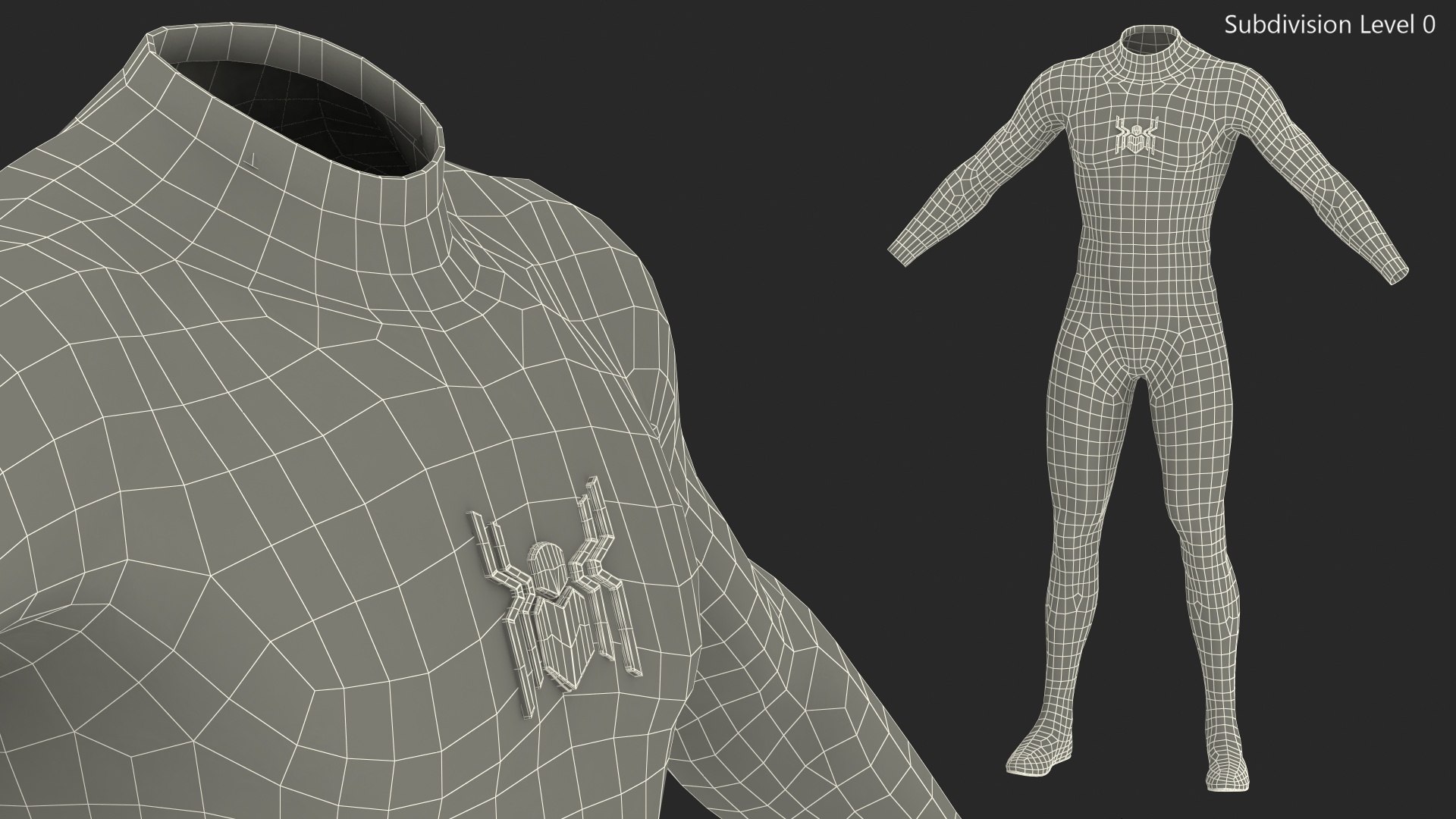 3D model Spider Man Suit - TurboSquid 1792768