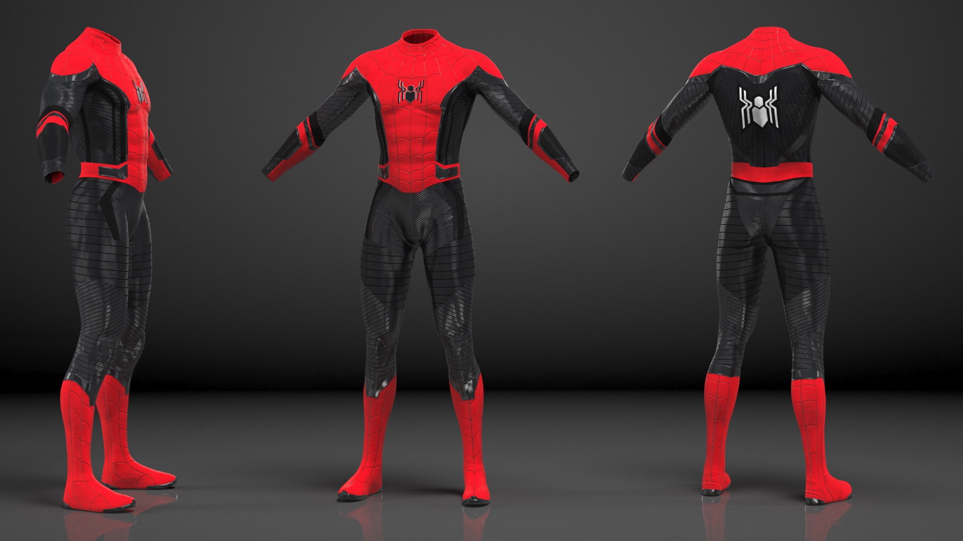 3D Model Spider Man Suit - TurboSquid 1792768