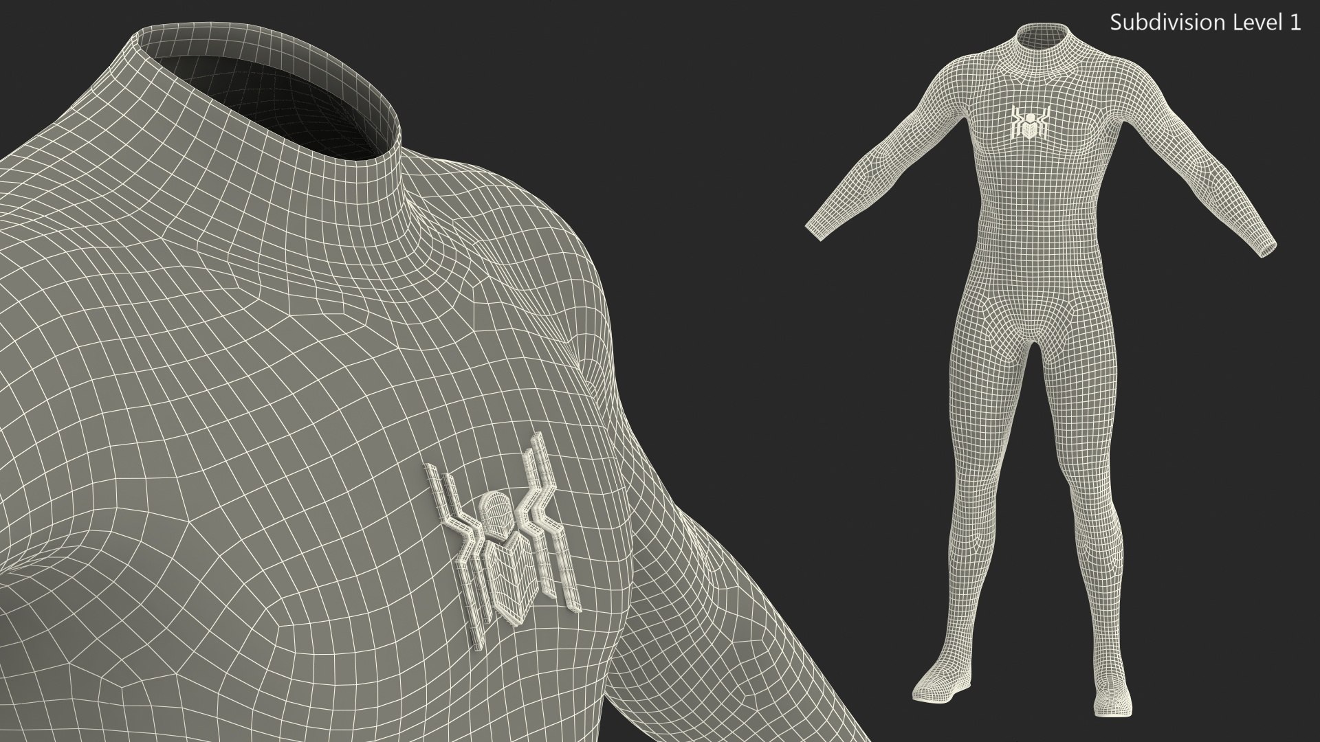 3D model Spider Man Suit - TurboSquid 1792768