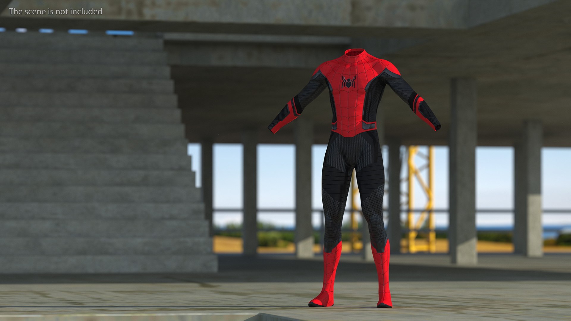 3D Model Spider Man Suit - TurboSquid 1792768