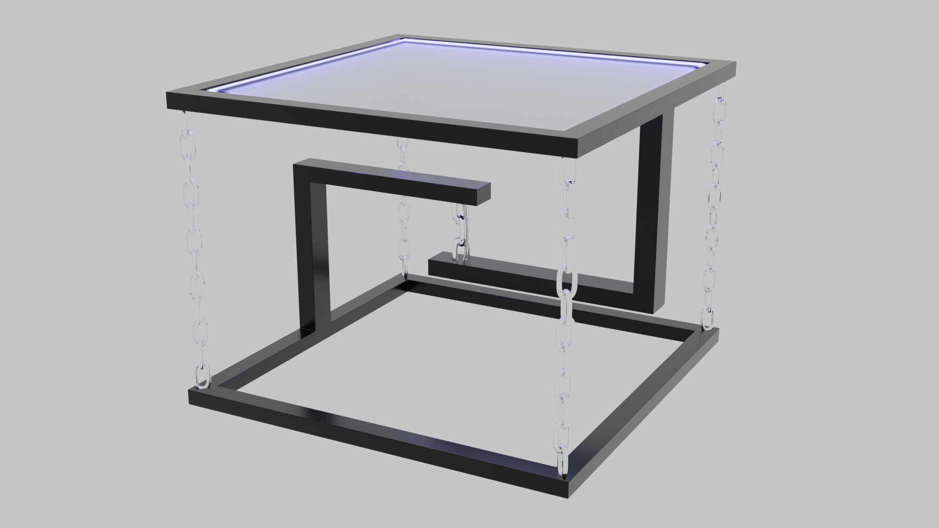 3D Optical Illusion Coffee Table - TurboSquid 2075603