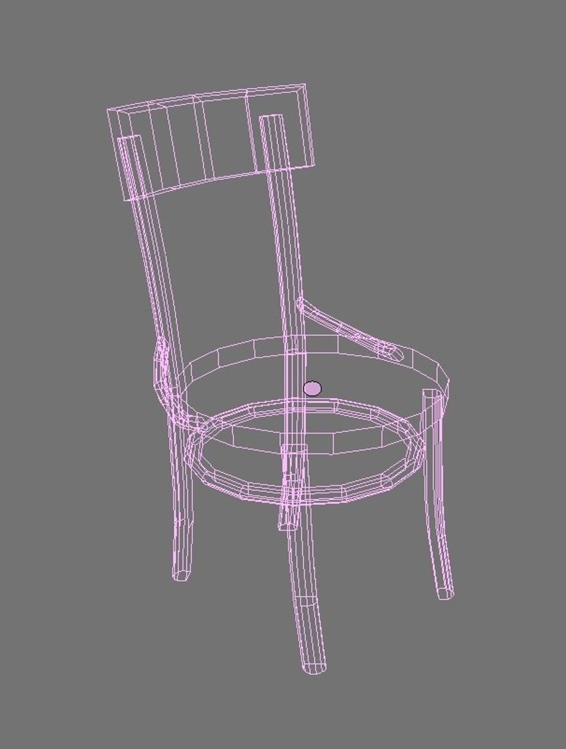 Chair Blender 3d Model