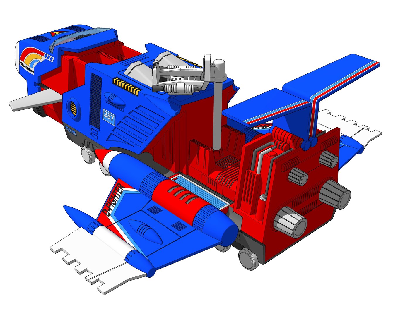 3D Dia-train Diaclone - TurboSquid 1150000
