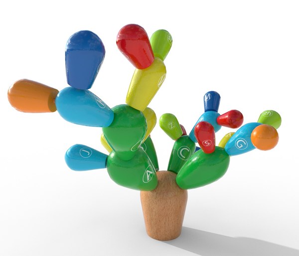 Cactus decorative toy 3D model - TurboSquid 1495139