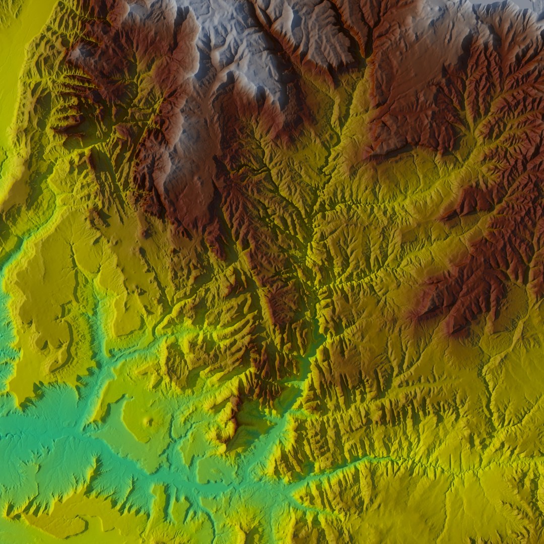 3D Model Zion National Park Elevation - TurboSquid 1276313