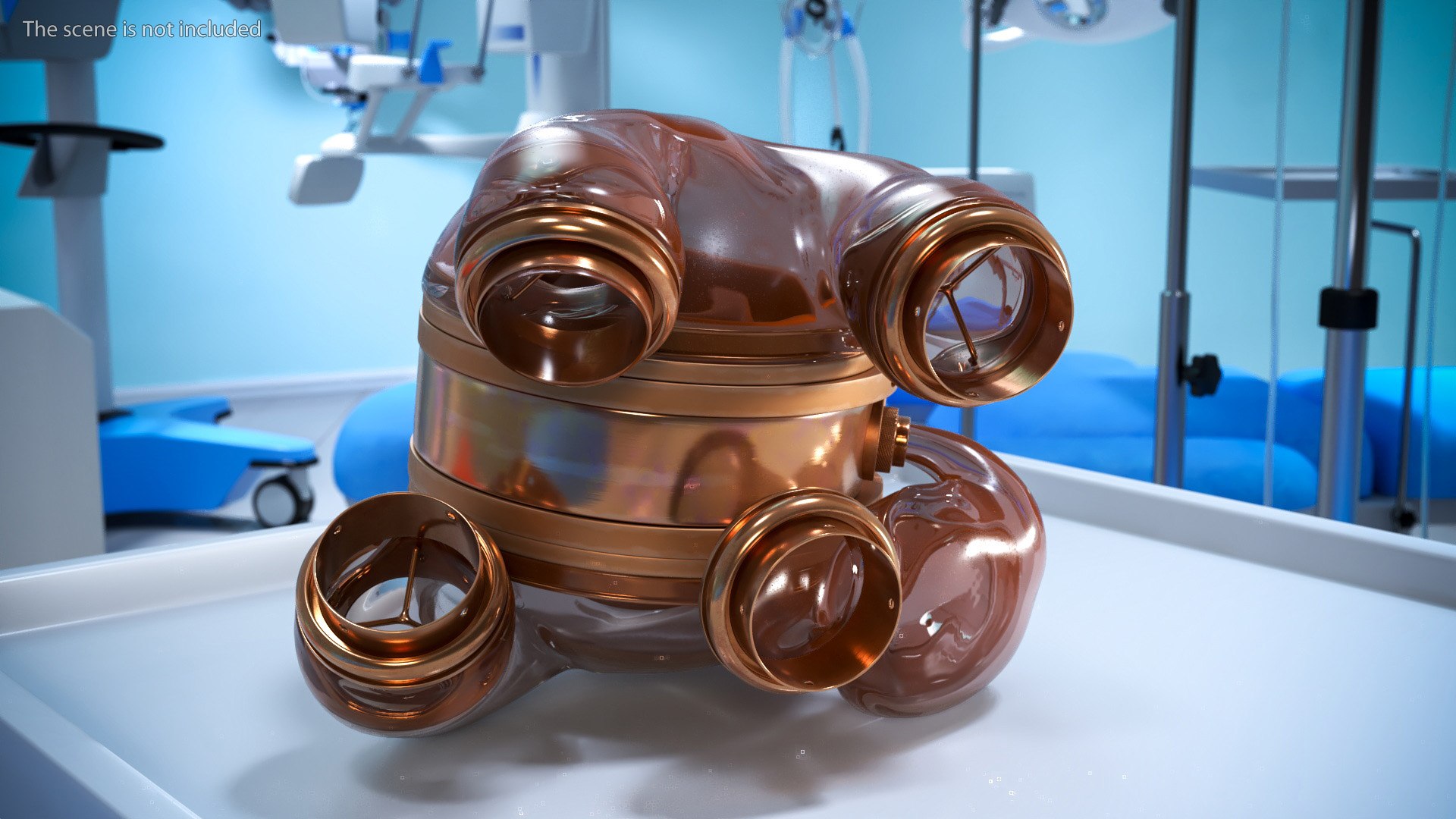 3D Steampunk Artificial Heart Concept Model - TurboSquid 2358451