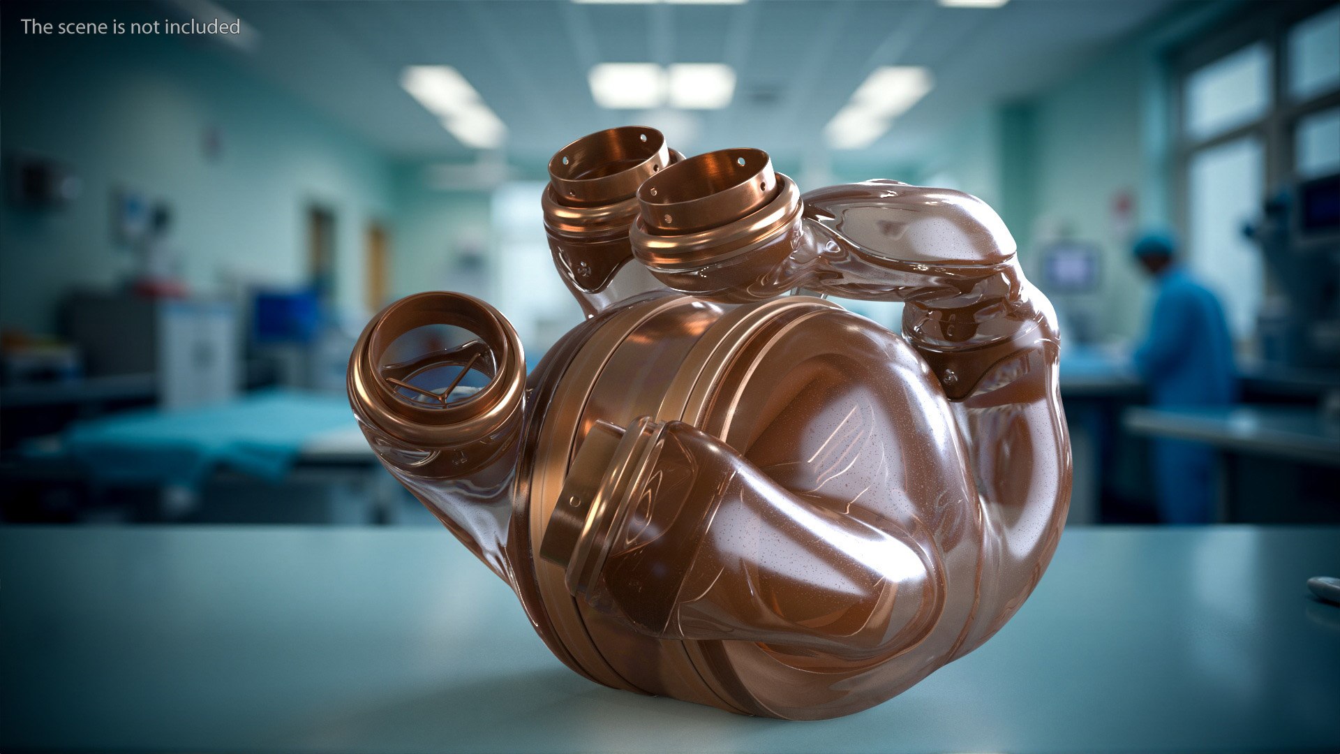 3D Steampunk Artificial Heart Concept Model - TurboSquid 2358451