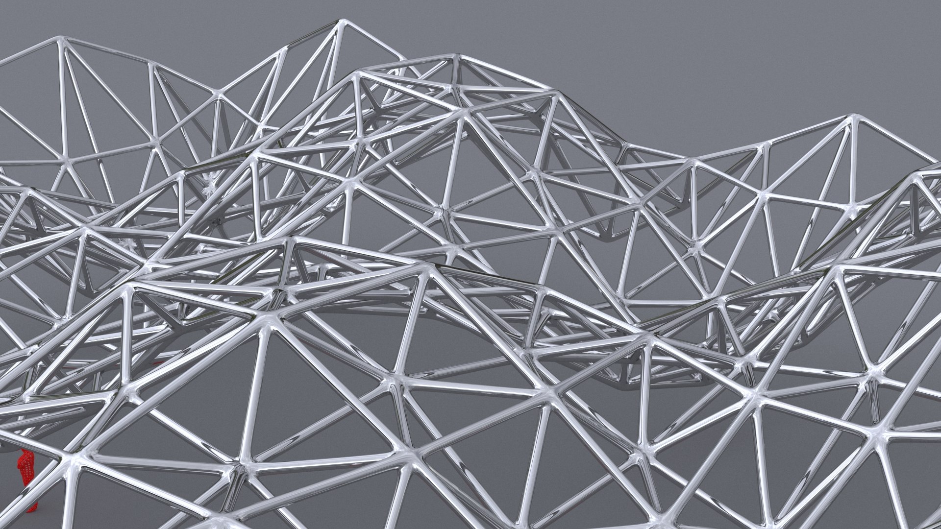 3D Model Parametric Steel Frame Canopy 03 - TurboSquid 2412518