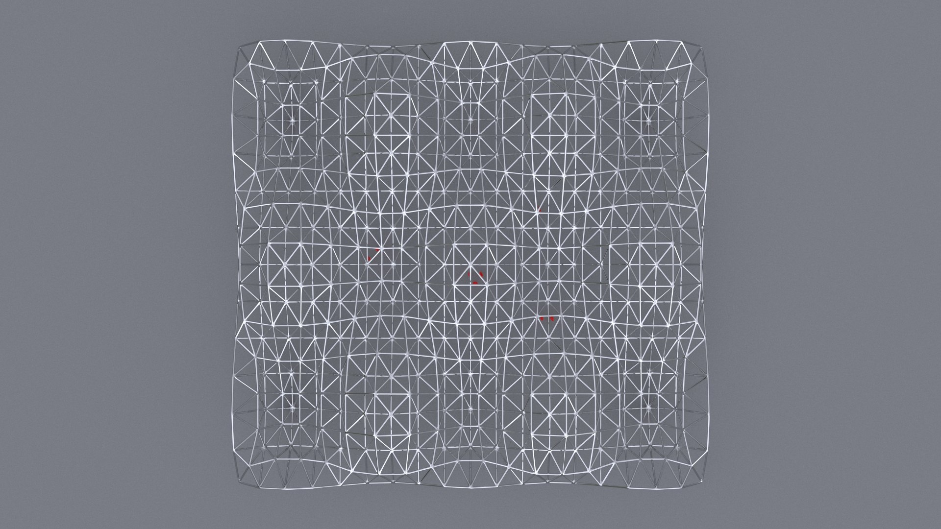 3D Model Parametric Steel Frame Canopy 03 - TurboSquid 2412518