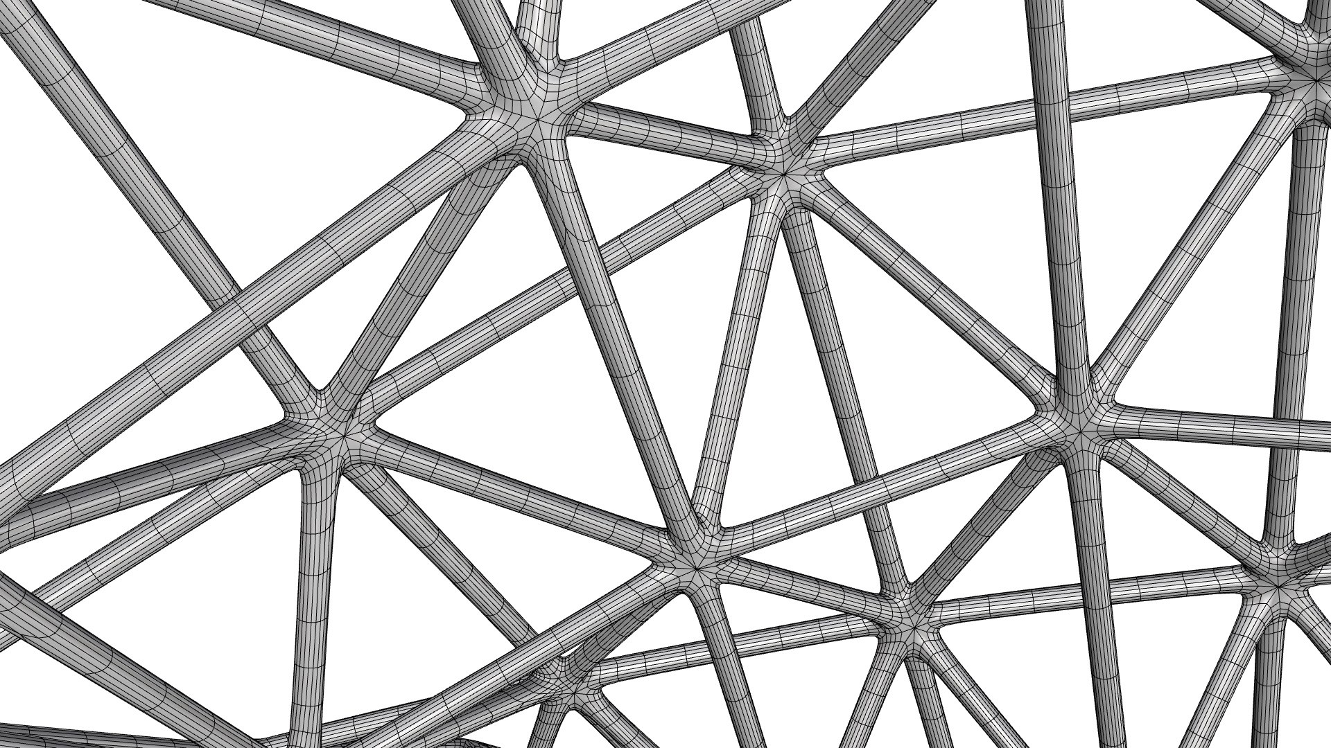 3D Model Parametric Steel Frame Canopy 03 - TurboSquid 2412518