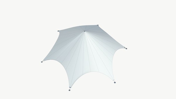 Tent Structure Conical 3D model - TurboSquid 2041760