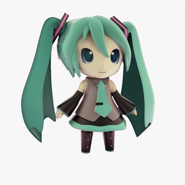 Vocaloid 3D Models for Download | TurboSquid