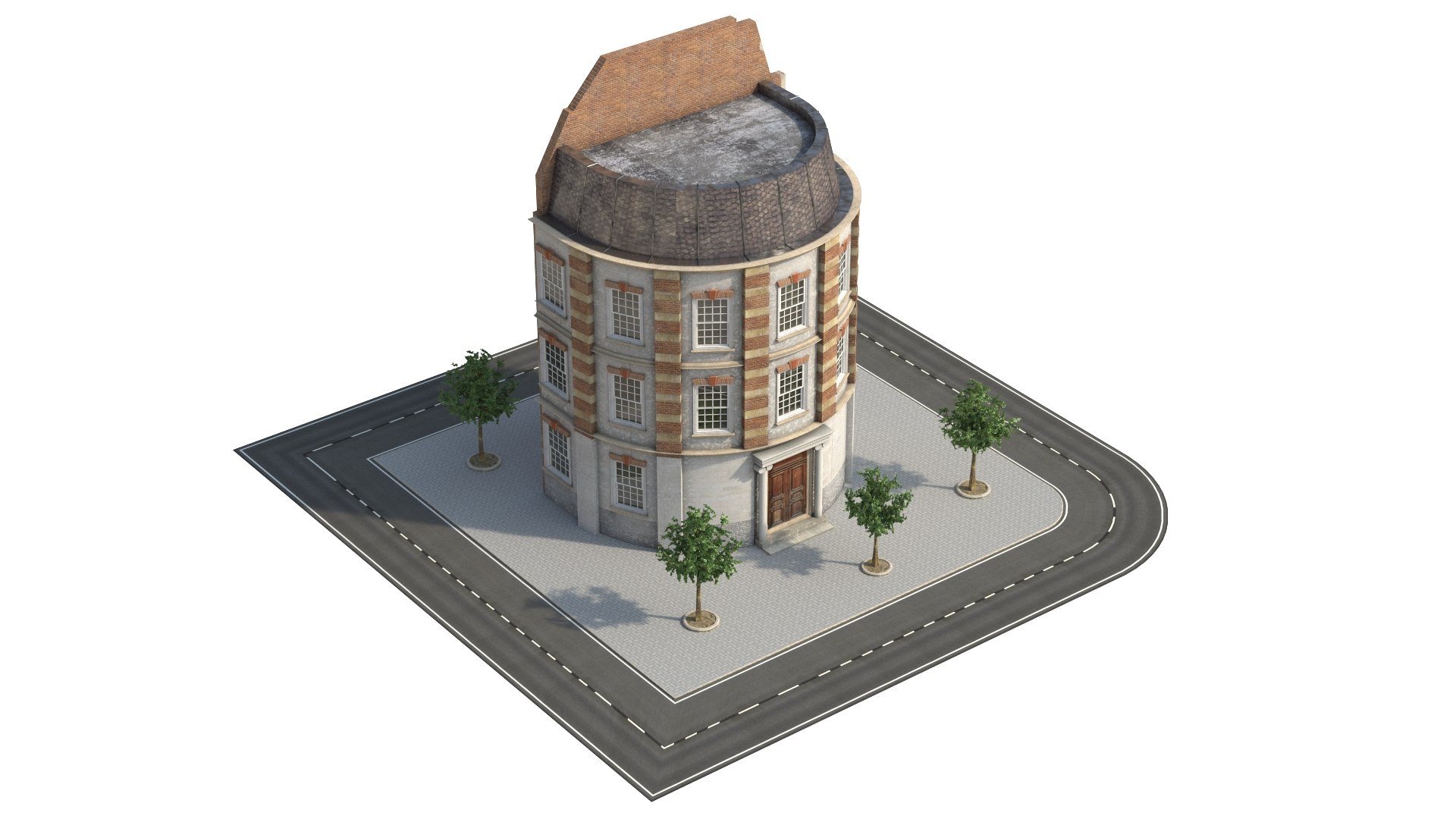 London Building Model - TurboSquid 1178230