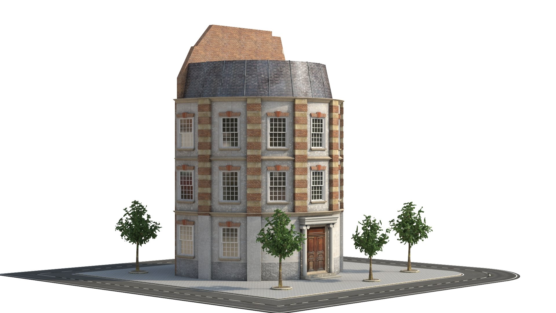 London Building Model - TurboSquid 1178230