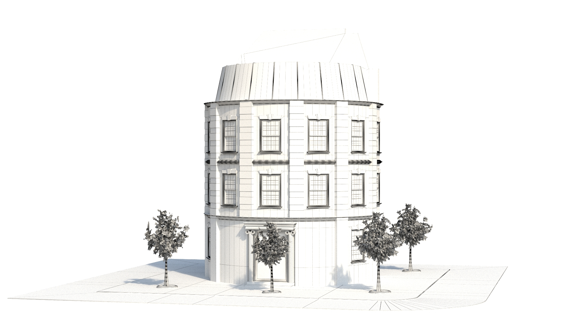 London Building Model - TurboSquid 1178230