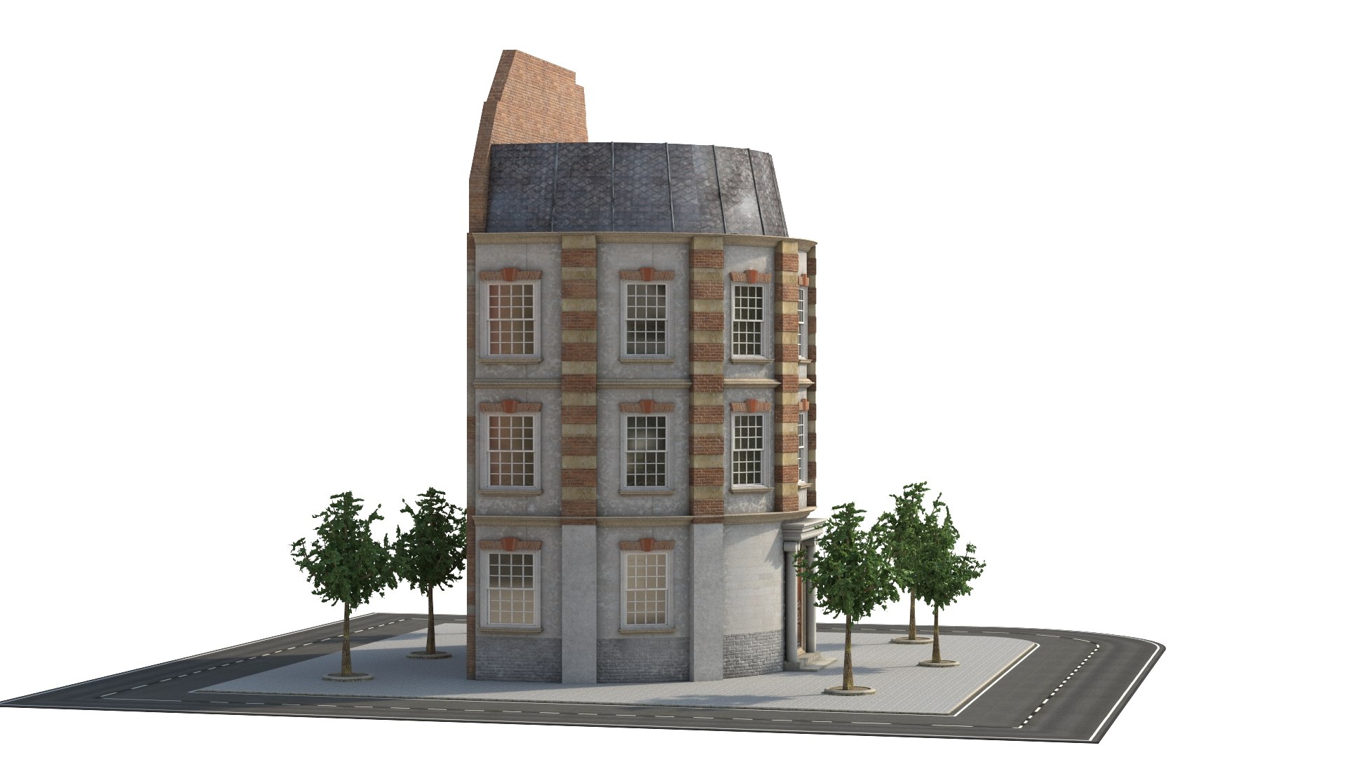 London Building Model - TurboSquid 1178230