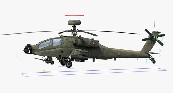 AH-64 Apache 3D Models for Download | TurboSquid