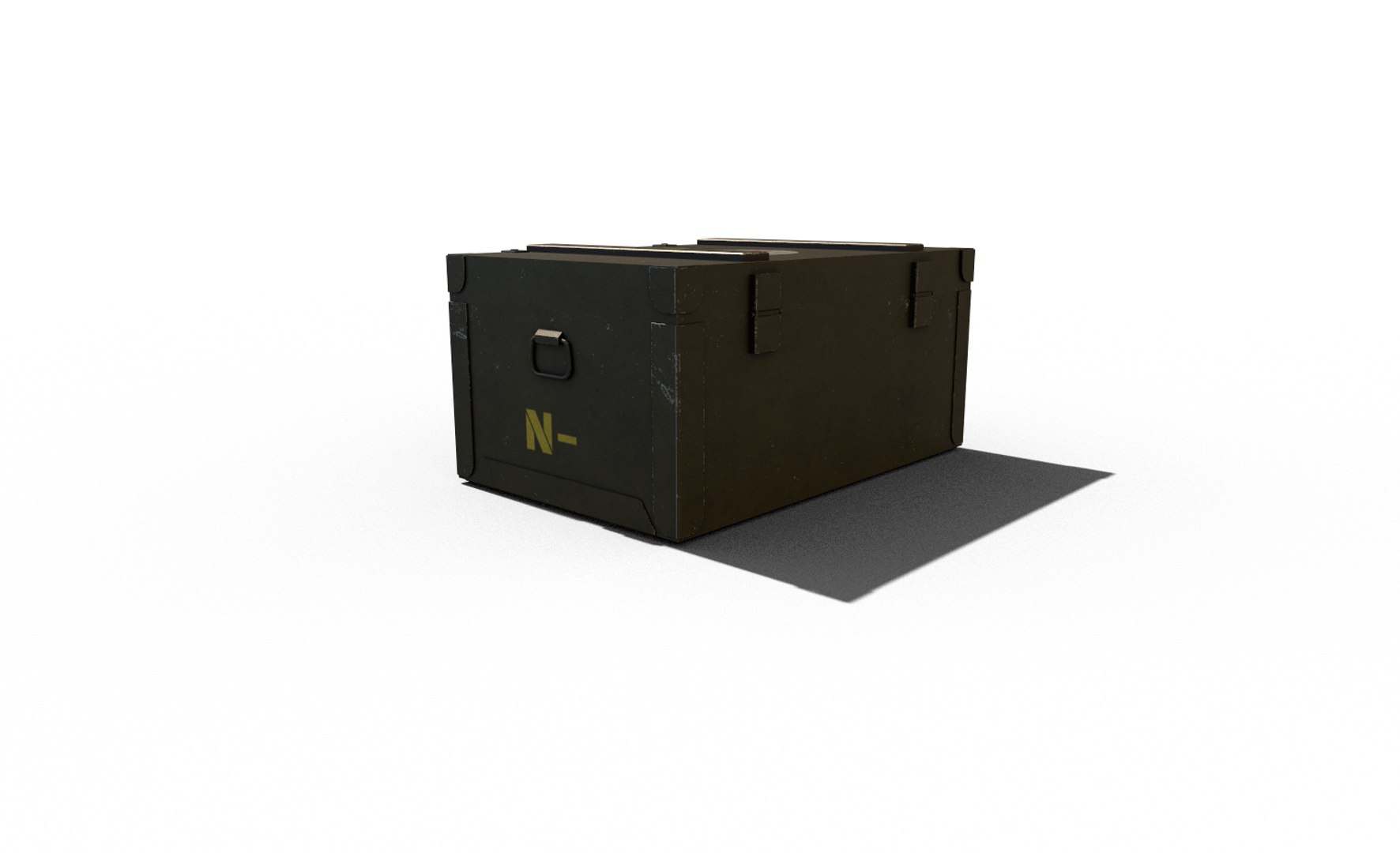 3D Army Medical Crate Model - TurboSquid 1594066