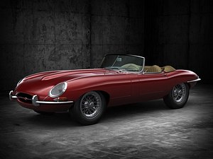 3D E-Type Models - Browse & Download Formats - TurboSquid