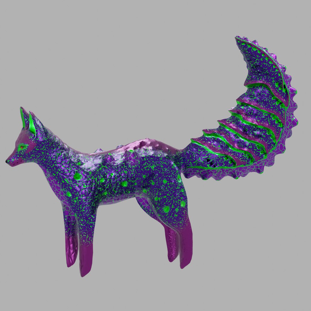 Toxic Fox 3D Model - TurboSquid 2084647