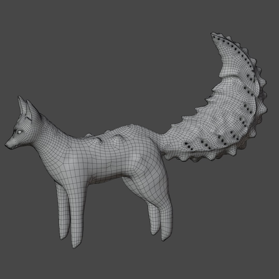 Toxic Fox 3D Model - TurboSquid 2084647