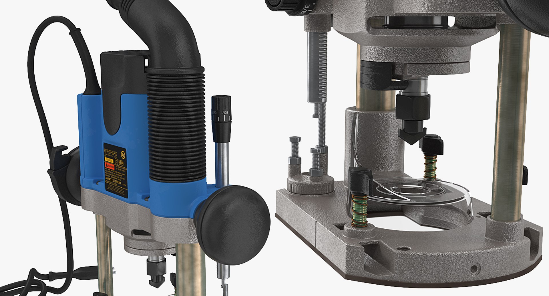 3D Plunge Router Generic - TurboSquid 1281014