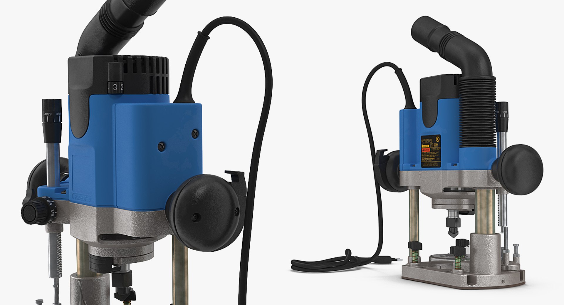 3D Plunge Router Generic - TurboSquid 1281014