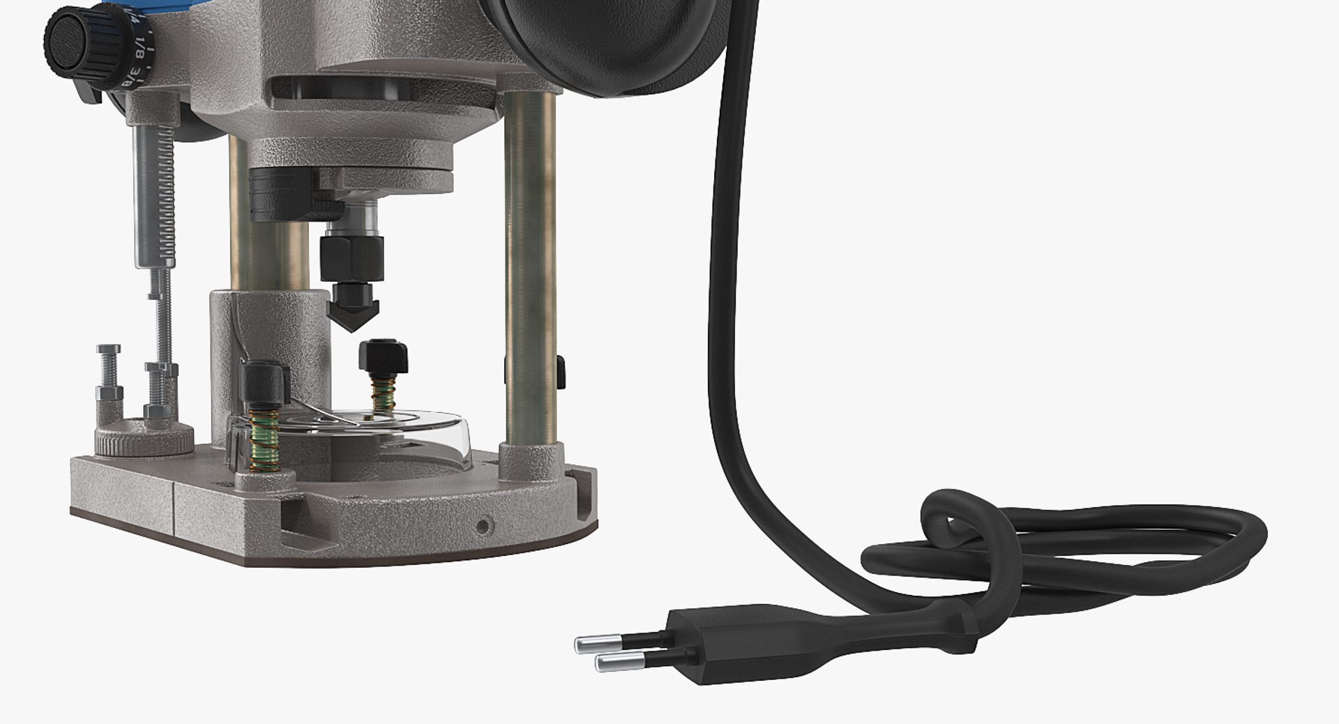 3D Plunge Router Generic - TurboSquid 1281014