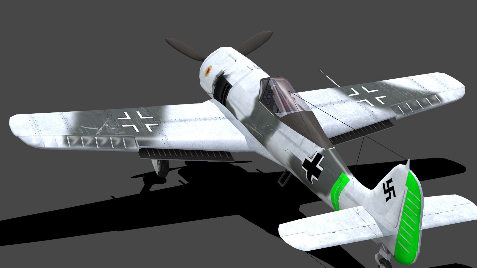 Focke Wulf FW190 A6 3D - TurboSquid 2387025