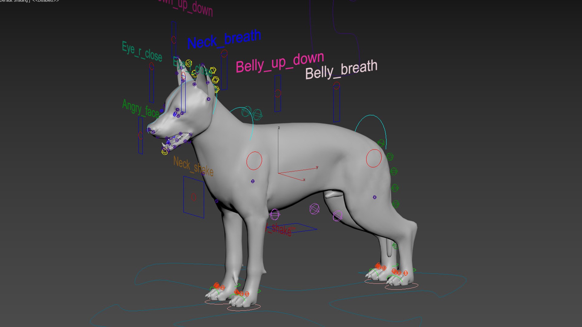 3D German Shepherd Rigged - TurboSquid 1442357