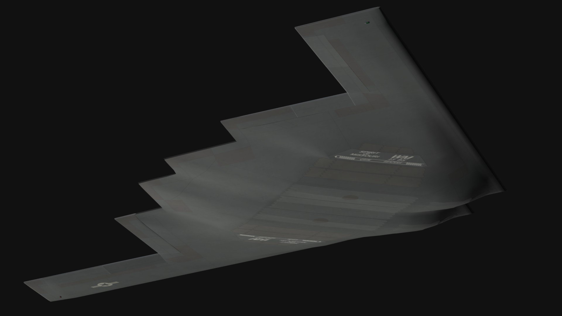 3D B2 Four Engines - TurboSquid 1999807