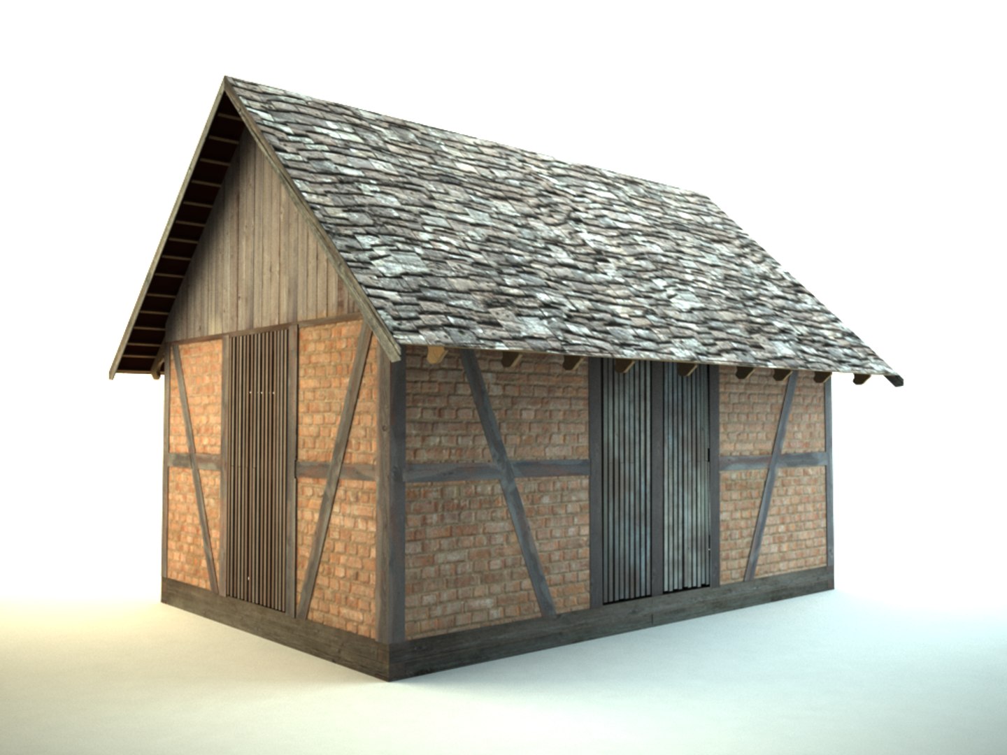 3d Barn Model