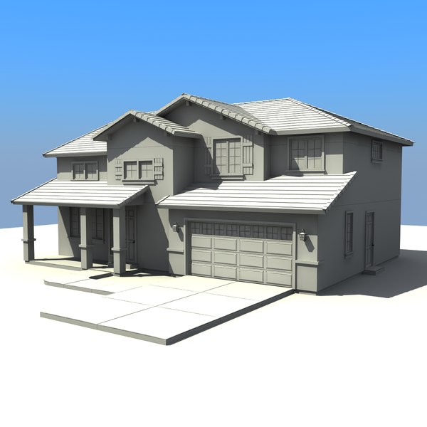 house set 3d model