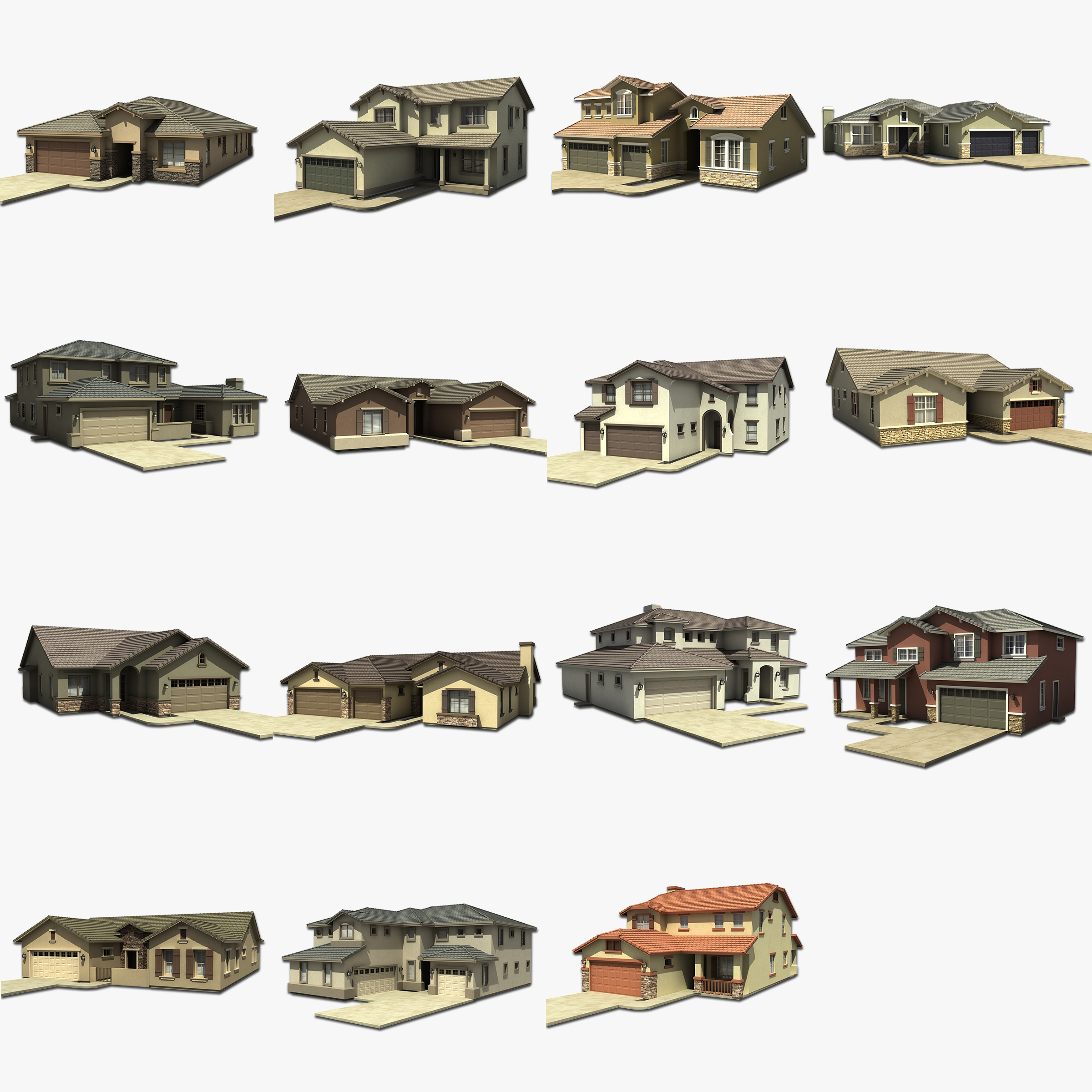 house set 3d model