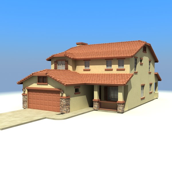 house set 3d model