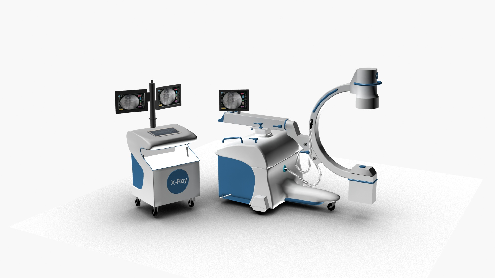 Portable X-ray Machine Model - TurboSquid 2348638