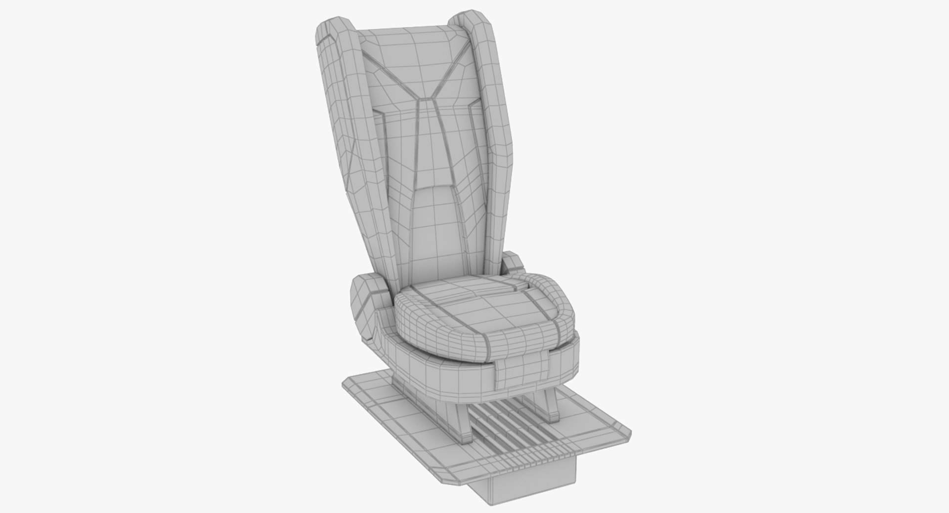 Space Ship Seat 3D - TurboSquid 1178545