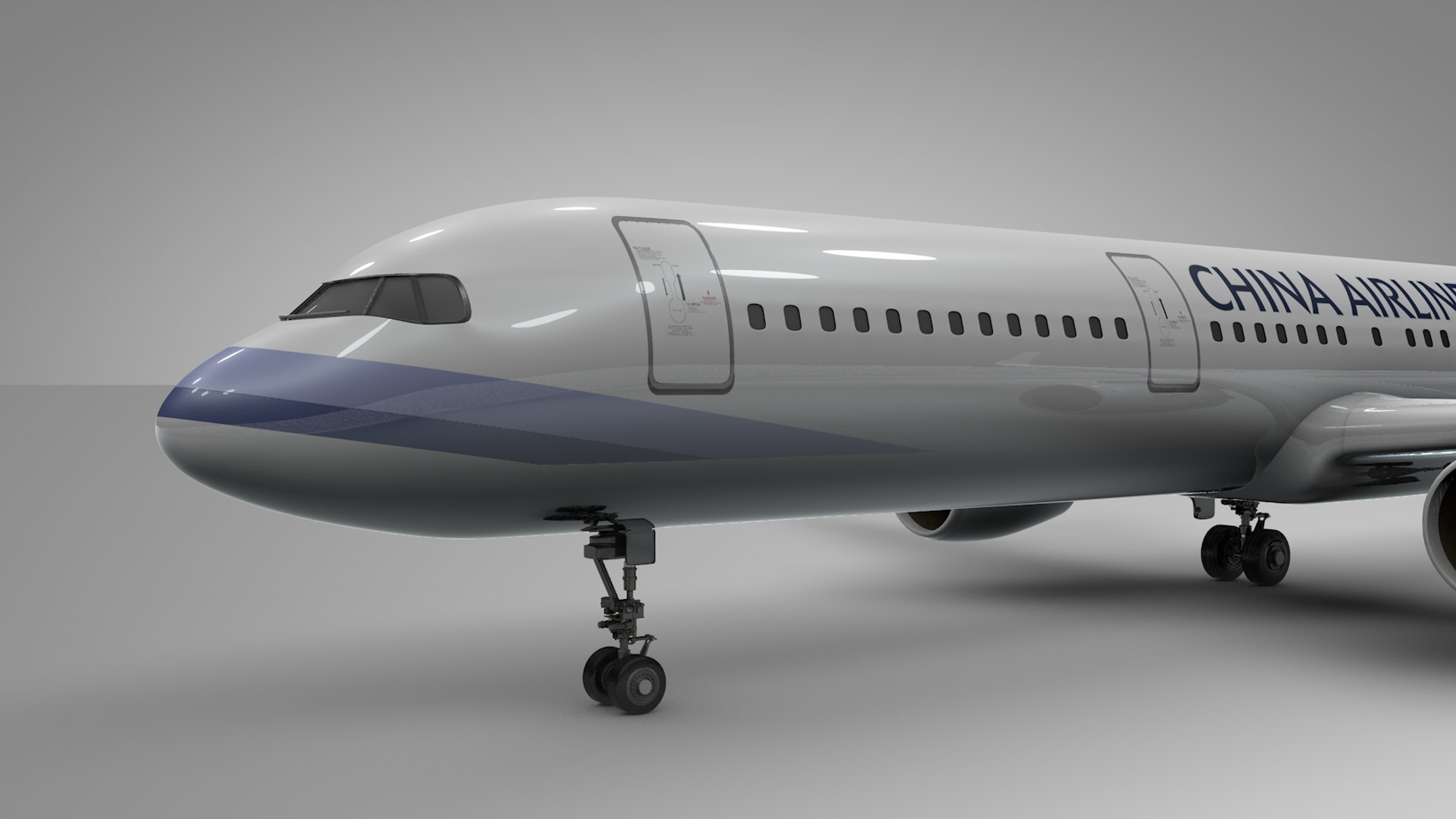 3D Airbus A321 Neo China - TurboSquid 1443143