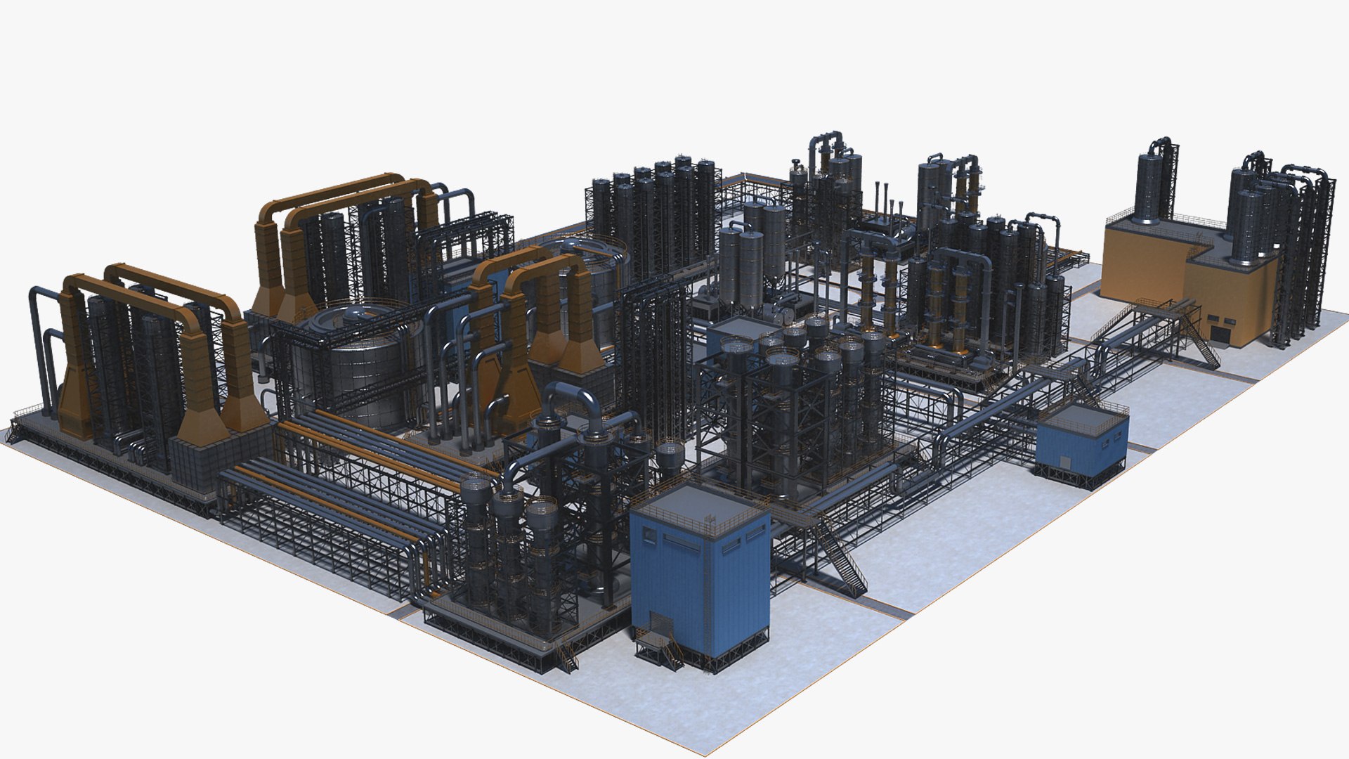 3D Model Industrial Area 43 - TurboSquid 2024092