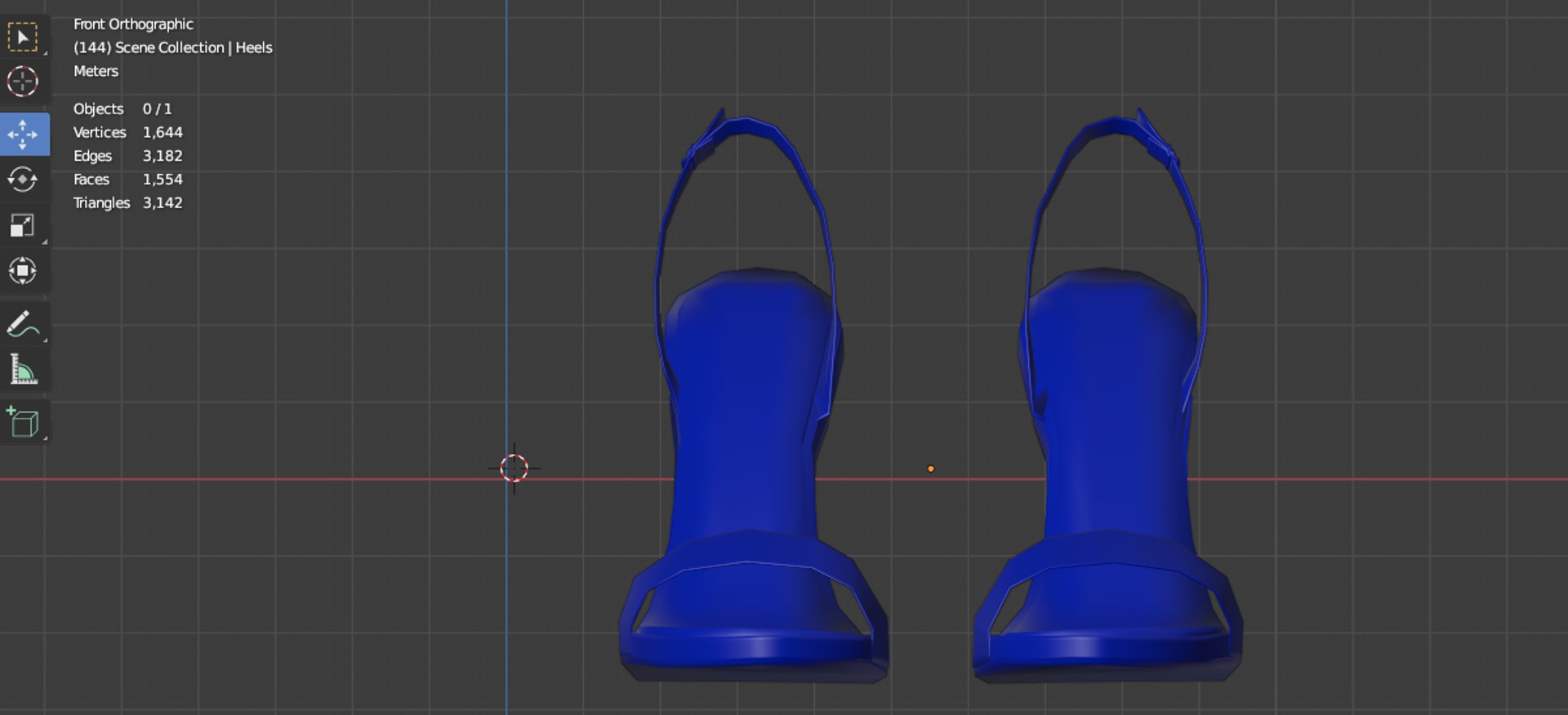 HEELS - AR - VR - GAME READY VR AR low-poly 3D model - TurboSquid 2017765