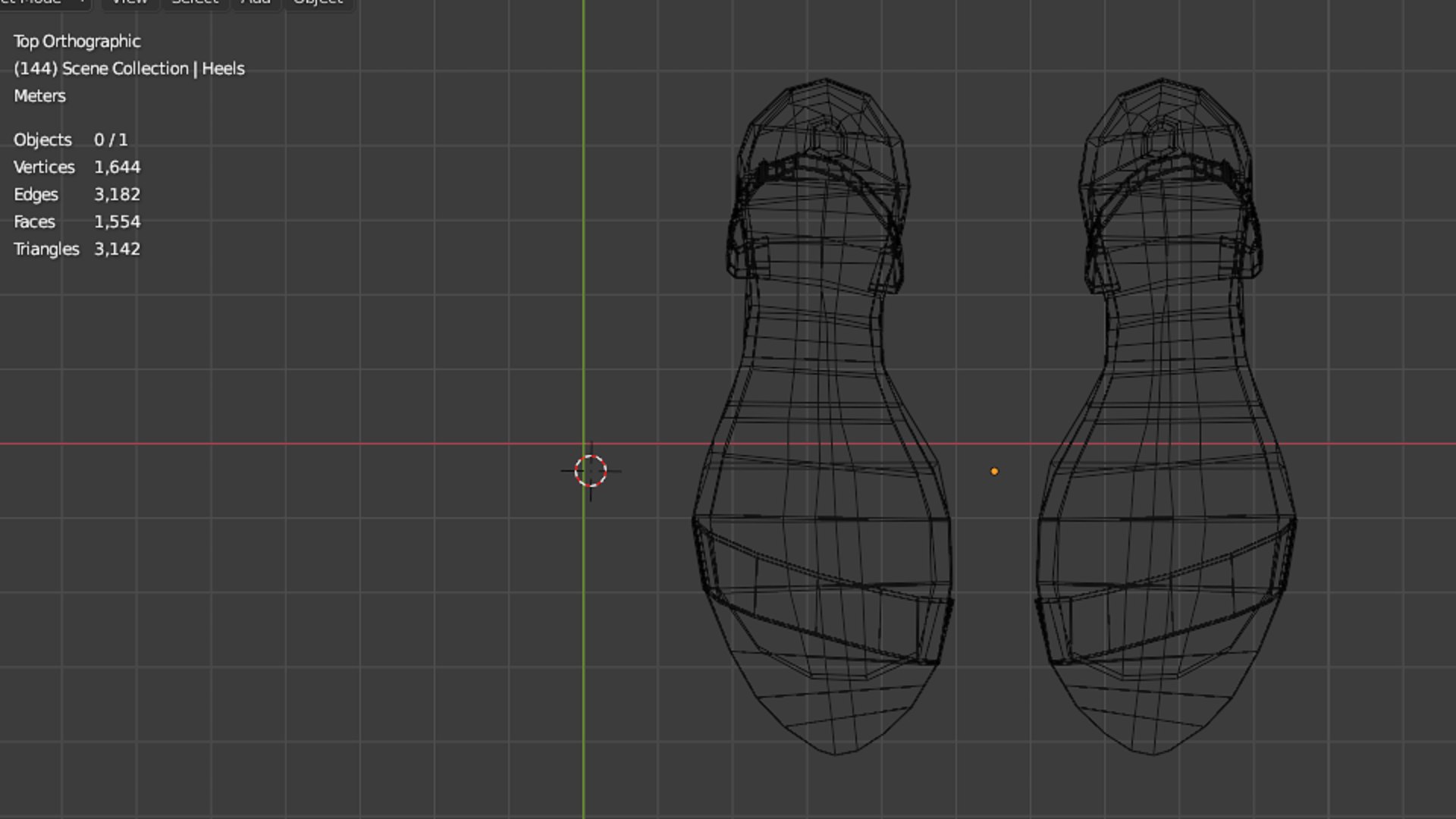 HEELS - AR - VR - GAME READY VR AR low-poly 3D model - TurboSquid 2017765