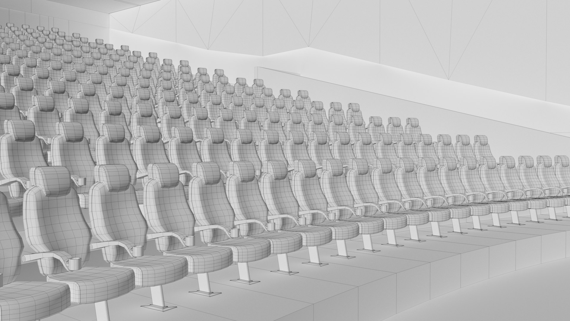 Modern High Tech Cinema Movie Theater Interior 3D Model - TurboSquid ...