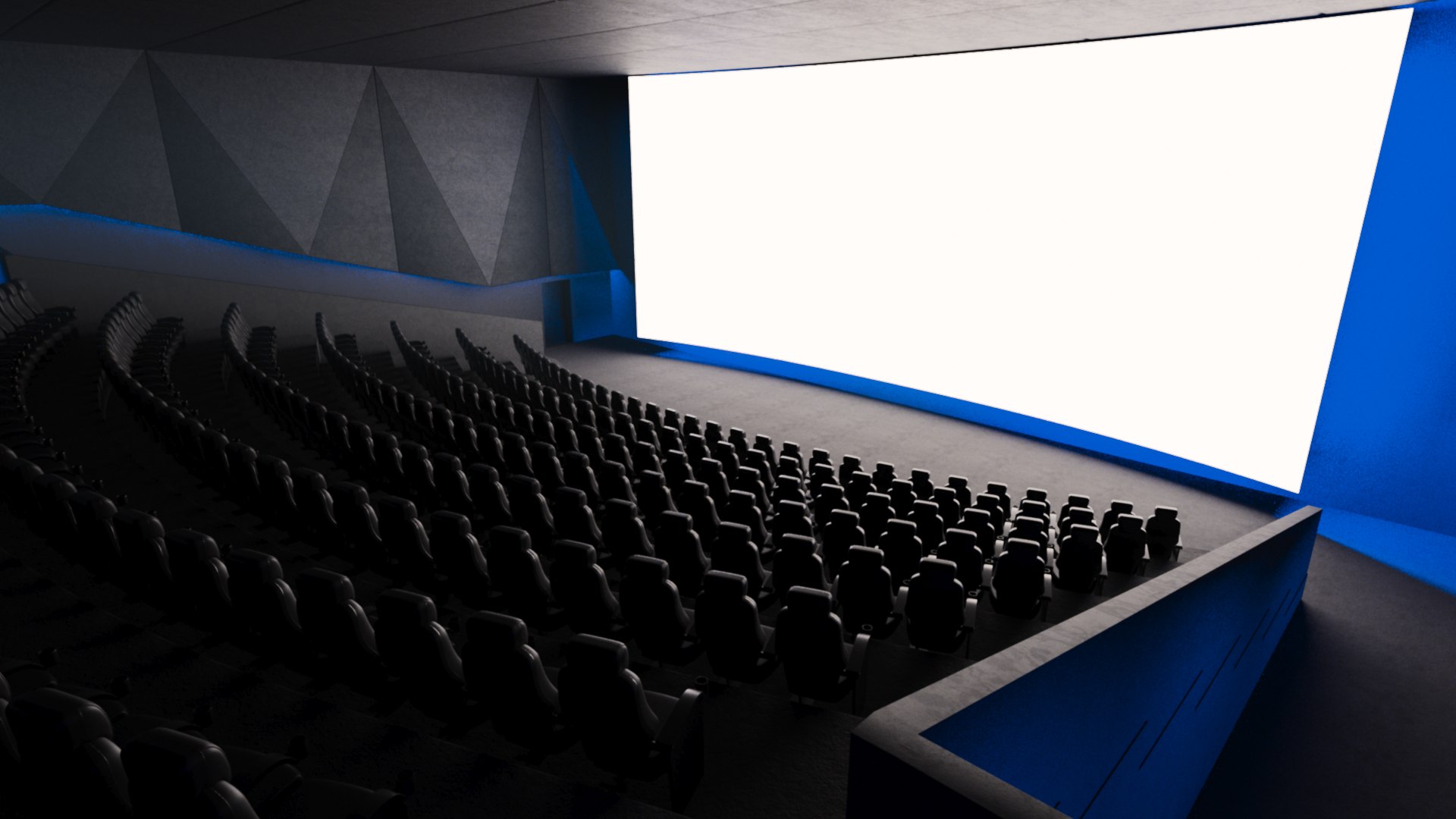 Modern High Tech Cinema Movie Theater Interior 3D Model - TurboSquid ...
