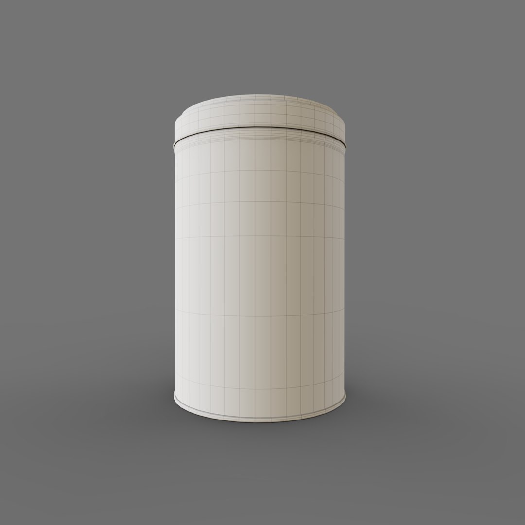 3D Tea Can Lipton Green Gunpowder 100g - TurboSquid 2075877