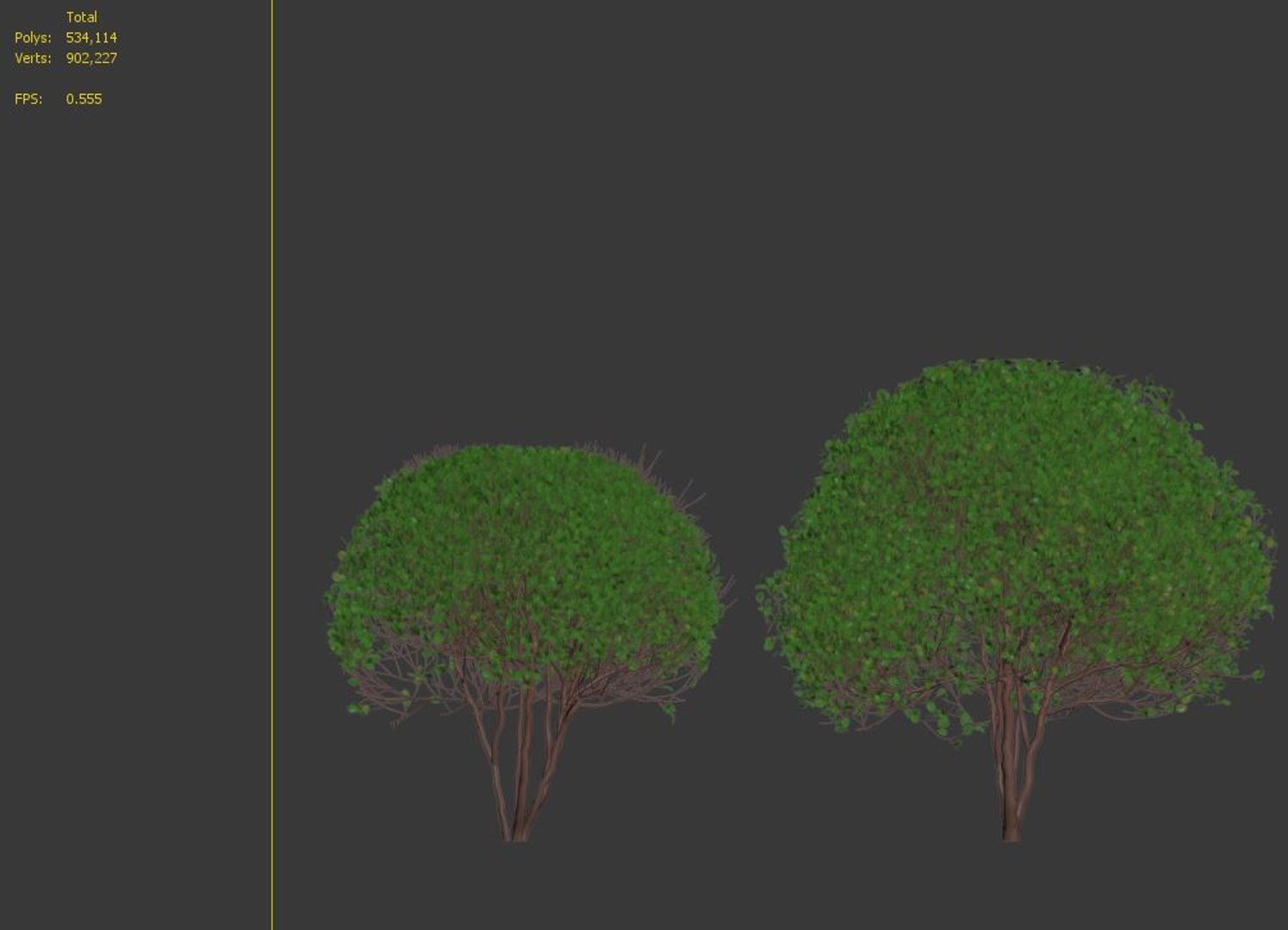 Sphere Shaped Trees 3D Model - TurboSquid 1936679