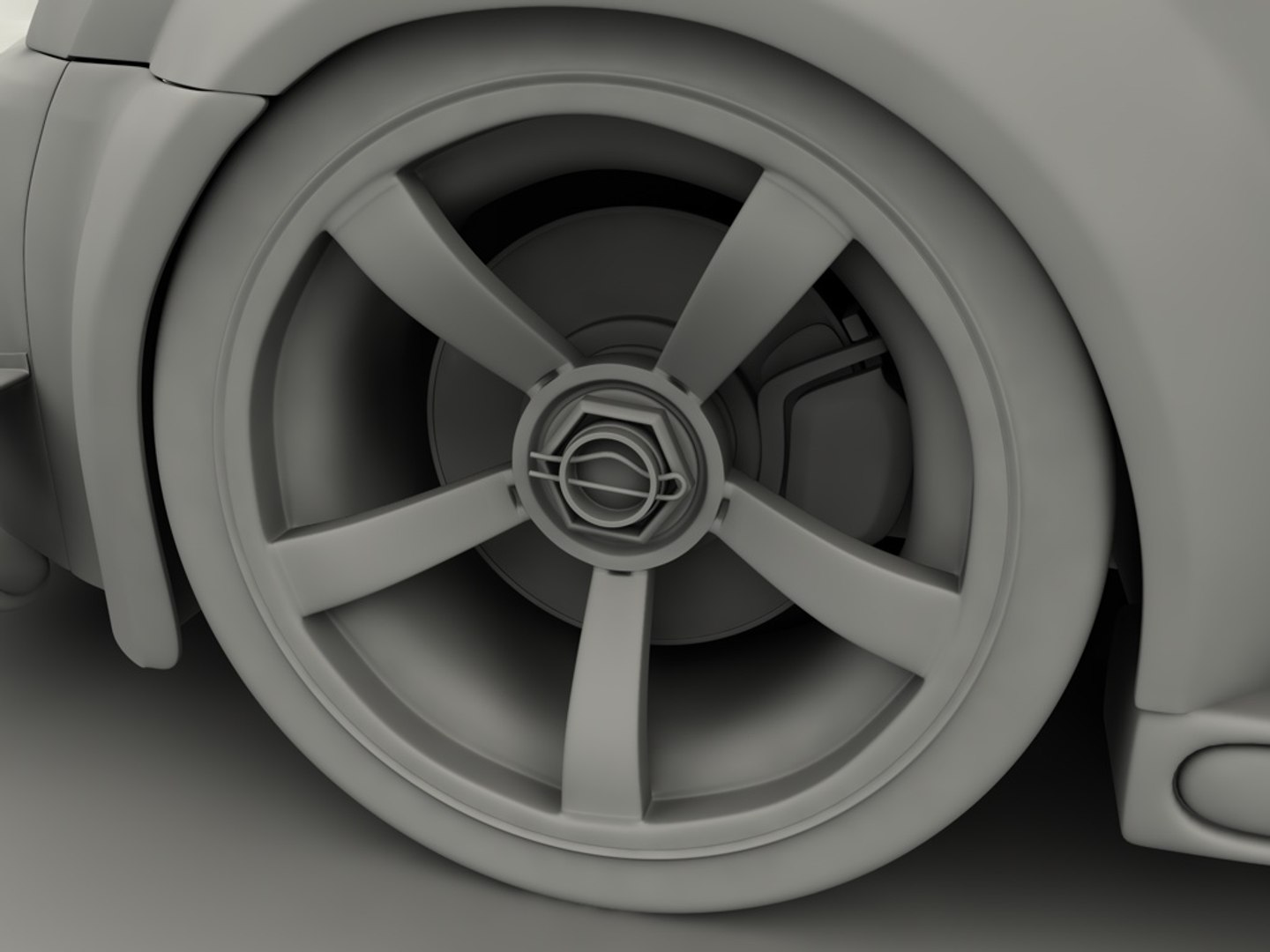 3d Citroen C2 Tuning Model