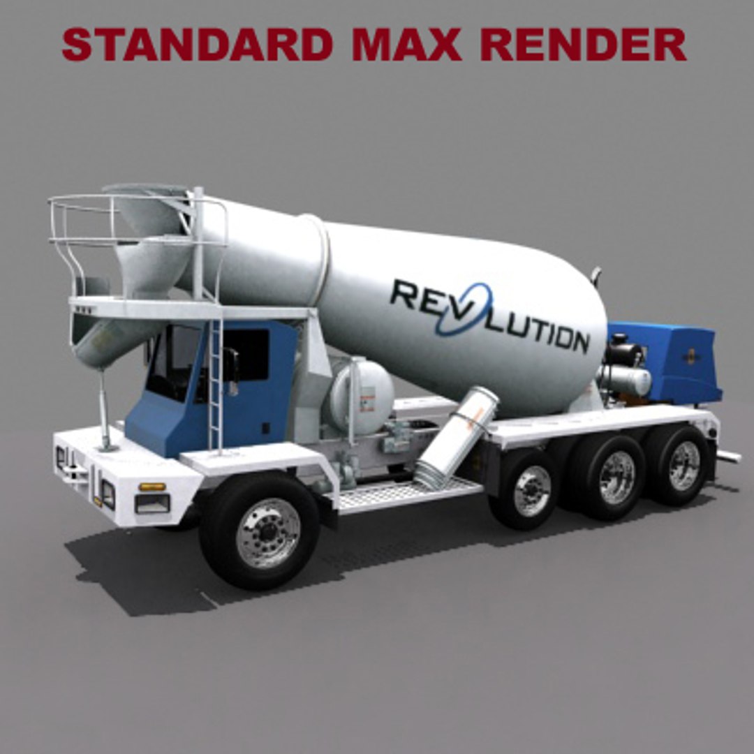 Max Discharge Mixer Truck