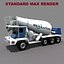 max discharge mixer truck